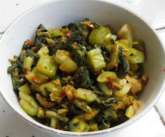 Recipe: Lotus root with preserved vegetables | GoKunming